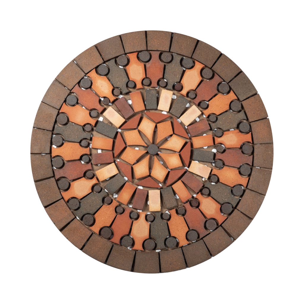 Rosetón en Gres Lirio 60 - Colgres